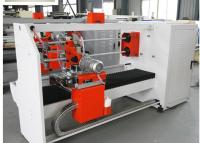 China Double Shafts 1600mm Tape Roll Cutting Machine with PLC Control and Servo Motor for sale