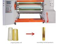China 1300mm Adhesive Tape Double Shaft Rewinding Machine 180M/min 350mm Rewind Diameter for sale