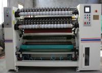 China Bopp Tape Slitter 1300mm 200m/min Jumbo Roll Slitting Machine for Transparent Super Clear Tape for sale