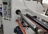 China Single Shaft Adhesive Bopp Cello 5kw Tape Rewinding Machine for sale