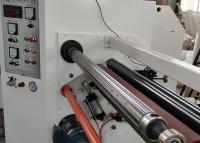 China 1300mm 5kw Single Shaft Adhesive Foam Tape Rewinding Machine 250mm Rewind Diameter for sale