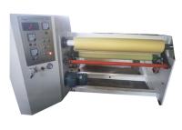 China Single Shaft Adhesive Bopp Cello Tape Rewinding Machine for sale