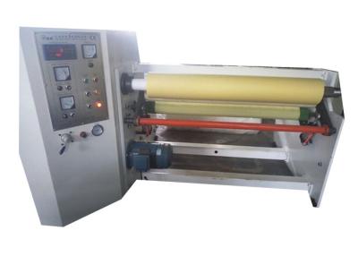 China Single Shaft Adhesive Bopp Cello Tape Rewinding Machine for sale