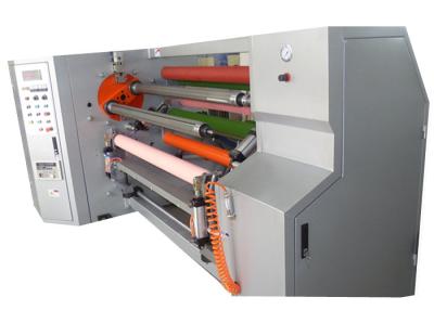 China Double Shaft Reflective Adhesive Tape Rewinding Machine 1300mm 180M/min for sale