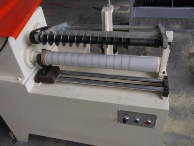 China Auto Loading 76.2mm ID 12mm Min Cut Paper Tube Cutting Machine 500mm Width for sale