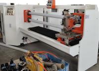 China Automatic Fiberglass Cloth 1300mm Fabric Roll Cutting Machine for sale