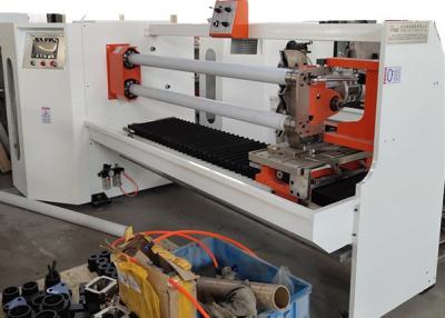 China Automatic Fiberglass Cloth 1300mm Fabric Roll Cutting Machine for sale