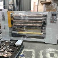 China Transparent Cello Adhesive Tape Slitting Machine 1300mm Width 5.5KW High Speed for sale