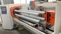 China PVC Insulation 10HP 1600mm Tape Roll Cutting Machine for sale