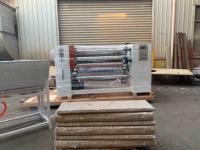 China Bopp Tape Slitter 1300mm 200m/min Jumbo Roll Slitting Machine for Transparent Super Clear Tape for sale
