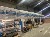 China PVC Electrical Insulation Tape Making Machine 1800mm Coating Width 50m/min for sale