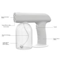China K3-L 2M Disinfect Alcohol Sprayer Wireless Rechargeable Blue Light Nano Atomizer Electric Spray Gun for sale