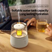 China Simulation Raindrop Flame Aroma Humidifier 320ml With Less Than 35dB Noise Level for sale