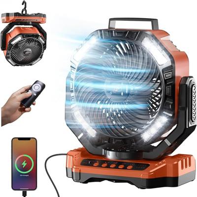 China Socool Fan 40000mAh Outdoor Camping Remote Fan Rechargeable Battery Included Versatile Personal Fan With 5 Speed Levels for sale