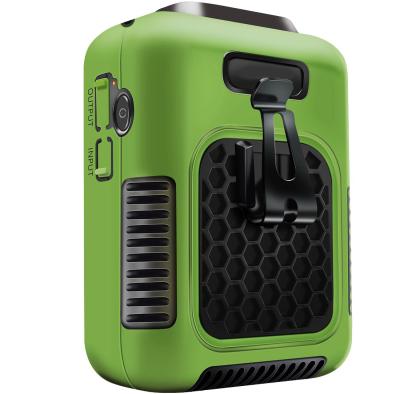 China Socool Fan 6000mAh Type-C Power Source Multifunctional Portable Fan With Less Than 50 DB Noise Level In Green Orange Grey for sale