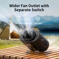 China Socool Fan 14500Mah Clip Waist Fan Rechargeable Battery And Type-C Power Source Multifunctional Portable Fan For Indoor/Outdoor Activities  Wearable Fans for sale