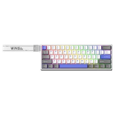 China Professional Full-size Magnetic Axis Keyboard with ABS Plastic Keycaps and Magnetic Switch for sale