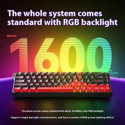 China Full-size Magnetic Axis Keyboard with 1000Hz Polling Rate, 2.2 Pounds Weight, and 17.6 x 5.3 x 1.5 Inches Dimensions for sale