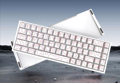 China Full Size Magnetic Axis Keyboard with OEM Keycap Profile, RGB Backlighting, and Anti-Ghosting for Enhanced Typing and Gaming for sale