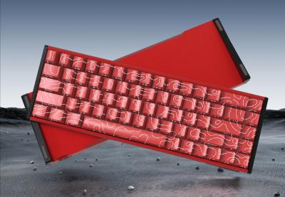 China Full Size Magnetic Axis Keyboard with ABS Keycap Material and Anti-Ghosting for Enhanced Typing Experience for sale