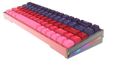 China Professional Magnetic Axis Keyboard with USB Interface ABS Keycaps and Aluminum Alloy Frame for Gaming and Typing for sale