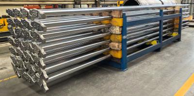 China Hydraulic Cylinder Piston Rod Assembly Alloy Steel  Connecting Rod Piston Assembly for sale
