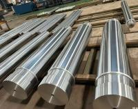 China 20# Solid Hydraulic Ram Shaft  HRC50 - 60 Hardened Steel Power Transmission Shaft for sale