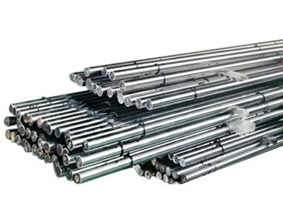 China Hard Chrome Plated Precision Piston Rod 25 Mic Hydraulic Piston Rod Corrosion Resistant for sale