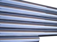 China Metallic Silver Hydraulic Cylinder Shaft 100Ft Lbs High Corrosion Resistance Solid Shaft for sale
