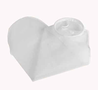 China Food Grade Liquid Filter Bags 0.1-2500 Micron PP PE Nylon Mesh with Plastic or Stainless Steel Rings for sale