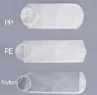 China Food Grade Liquid Filter Bags 0.1-2500 Micron PP PE Nylon Mesh with Plastic or Stainless Steel Rings for sale