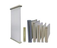 China Sinter Plate Dust Filter 9 m² Area with 99.9999% Efficiency for 0.3μm Particles for sale