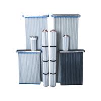 China Sinter Plate Dust Filter 9 m² Area with 99.9999% Efficiency for 0.3μm Particles for sale