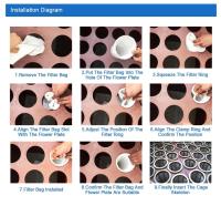 China Polyester Dust Filter Bags for Cement & Mining | 130-150℃ Temperature Range | >900/1300 N Strength for sale