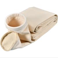 China 500g Anti-Static Dust Filter Bag PE PET Coated Non-Woven Needle Felt for Industrial Dust Collectors 130°C for sale