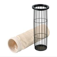 China 500g Anti-Static Dust Filter Bag PE PET Coated Non-Woven Needle Felt for Industrial Dust Collectors 130°C for sale