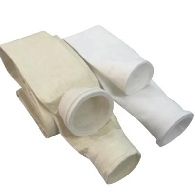 China Polyester Dust Collector Filter Bag 130-150°C High Temperature Resistance with >1300N Breaking Strength for sale
