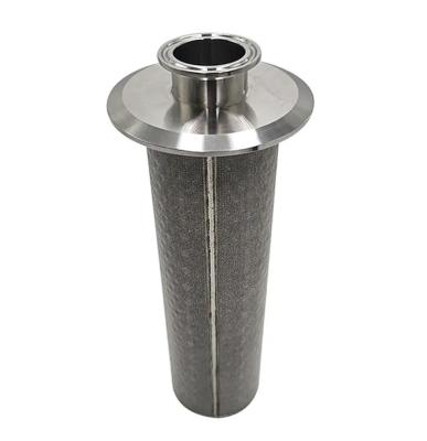 China 10 Micron Sintered Wire Mesh Filter Element - Stainless Steel Cartridge Filter with 99.99% Efficiency for sale