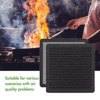 China Activated Carbon Filter Pads 0.02-100μm Particle Removal with High Temperature Resistance for Industrial Dust Collection Systems for sale
