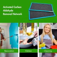 China Activated Carbon Filter Pads 0.02-100μm Particle Removal with High Temperature Resistance for Industrial Dust Collection Systems for sale