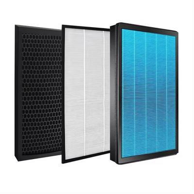 China HEPA H13 Air Purifier Filter with 0.02-100μm Particle Removal and High Temperature Resistance for Industrial Dust Collection for sale