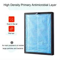 China HEPA H13 Air Purifier Filter with 0.02-100μm Particle Removal and High Temperature Resistance for Industrial Dust Collection for sale