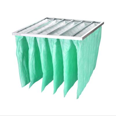 China Customized Industrial Nylon Air Filter Bag G2-G4 M5-M6 F7-F9 for Spray Booth Dust Collection Systems for sale