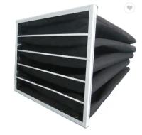 China Custom F6 F7 F8 Air Handler Pocket Filter Bag 592×592×600mm Fiberglass Medium Efficiency for sale