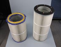 China Custom 325x325x657mm Industrial Cartridge Air Filter Element for Dust Collection Systems for sale