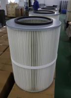 China 99% Efficiency Industrial Dust Collector Filter Cartridge with HEPA Grade Filtration for 0.02-100μm Particles for sale
