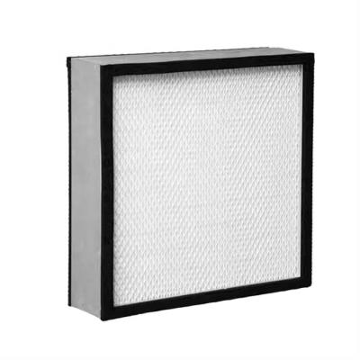 China Custom Size H13 H14 HEPA Air Purifier Filter 0.02-100μm Efficiency for Industrial Dust Collection for sale