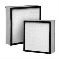 China Custom Size H13 H14 HEPA Air Purifier Filter 0.02-100μm Efficiency for Industrial Dust Collection for sale