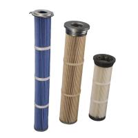 China Quick Removal Flame Retardant Air Filter Cartridge 0.02-100μm Filtration for Industrial Dust Collection Systems for sale