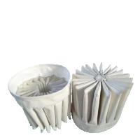 China Polyester Filter Bag for Dust Collector - 130-150°C Operating Temperature, >900 N/5×20cm Breaking Strength for sale